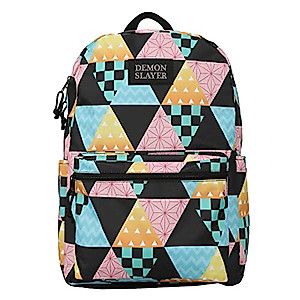 Bioworld Demon Slayer Multi Character Costume Print Laptop Backpack