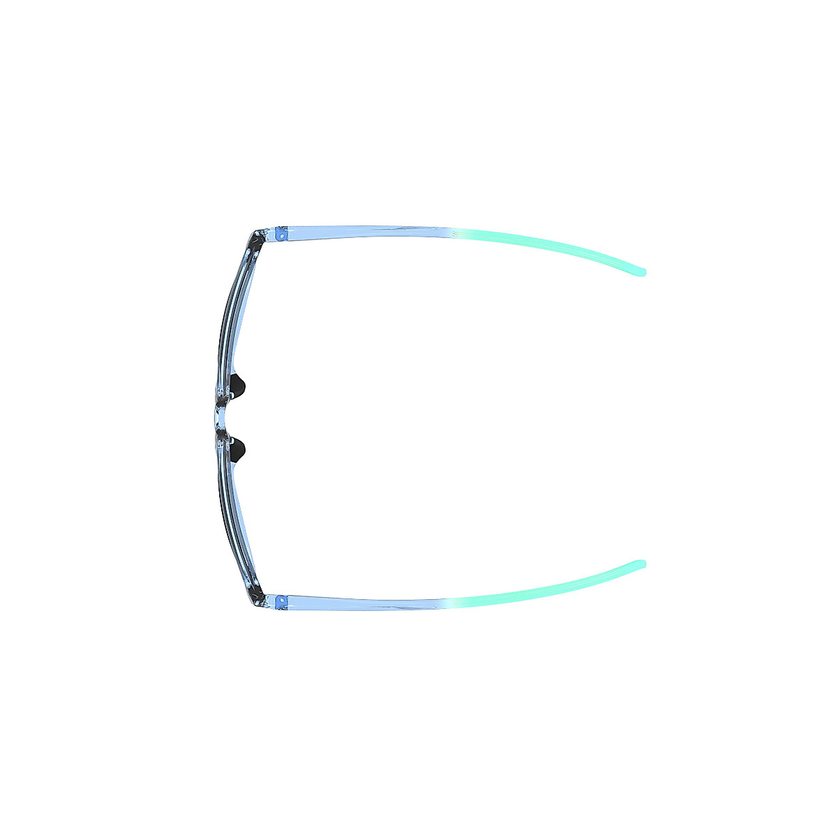 Under Armour Women's UA Breathe Oval Sunglasses, Blue/Milky Green, 57mm, 17mm