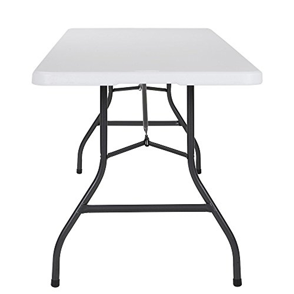 CoscoProducts COSCO 14778WSL1X Deluxe 8 Foot Folding Table, White White