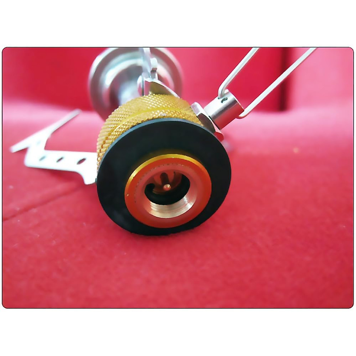 Outdoor Camping Small Gas Stove - Portable Lightweight Camping Stove Butane/Propane - Mini Camping Stove Burner Portable Only 4oz for Travel Hiking Backpacking Picnic etc