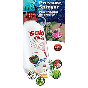 Solo 430-2G 2-Gallon Farm and Garden Sprayer with Nozzle Tips for Multiple Spraying Needs