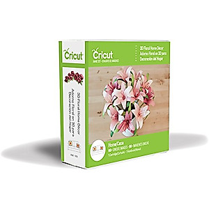Cricut 3D Floral Home Decor Cartridge