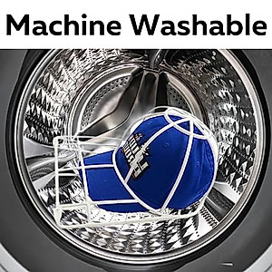 Evelots Baseball Cap/Trucker Hat Washer Cleaner-3 Pack-Protector Holder, Sturdy Plastic Frame Cage-Dishwasher/Washing Machine, Hat Shaper/Storage