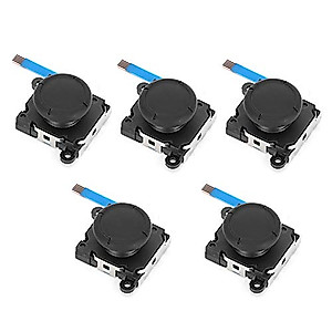 Wosune Joystick Button Materials Game Machine Joystick Button Lightweight Professional Chipsets for Switch Home Entertainment NS Controller