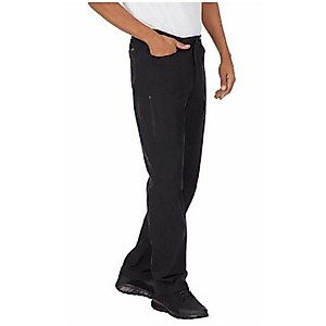 Eddie Bauer Men's Fleece Lined 2-Way Stretch Tech Pant (34W x 32L, Black)