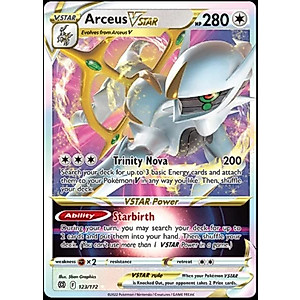Arceus VSTAR 123/172 Brilliant Stars - Ultra Rare Pokemon Card
