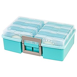 IRIS Baby's First Year Photo Keeper, 1 Pack, Baby Blue