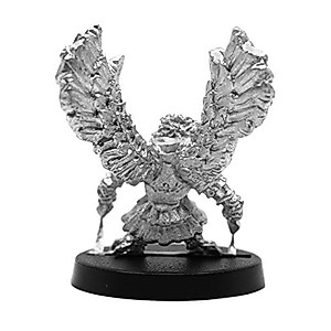 Stonehaven Male Owlfolk Rogue Miniature Figure (for 28mm Scale Table Top War Games) - Made in US