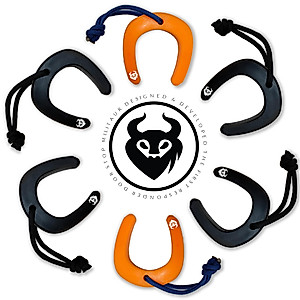 Militaur First Responder Door Stop. Stops Doors from Closing. Orange is Glow in The Dark. Police & EMS Door Jam. Firefighter Tools Door Wedge. Door Pinch Guard. Molle & PALS Compatible. (Pack of 2)