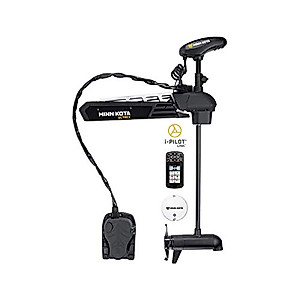 Minn Kota 1368811 Ultrex Freshwater Cable & Electric-steer Bow-Mount Motor with Universal Sonar 2, Digital Maximizer & i-Pilot Link GPS, 80 lbs Thrust, 52" Shaft