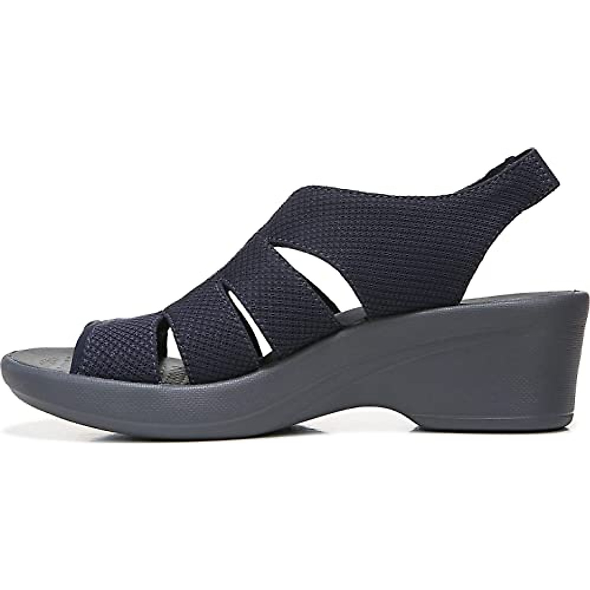 BZees Womens Finale Sandal Navy 8 M
