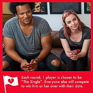 Skybound Entertainment Dark Red Flags : Expansion Deck for Card Game of Terrible Dates| Adult Party Game, 75 New Cards, 3-10 Players, Ages 17+