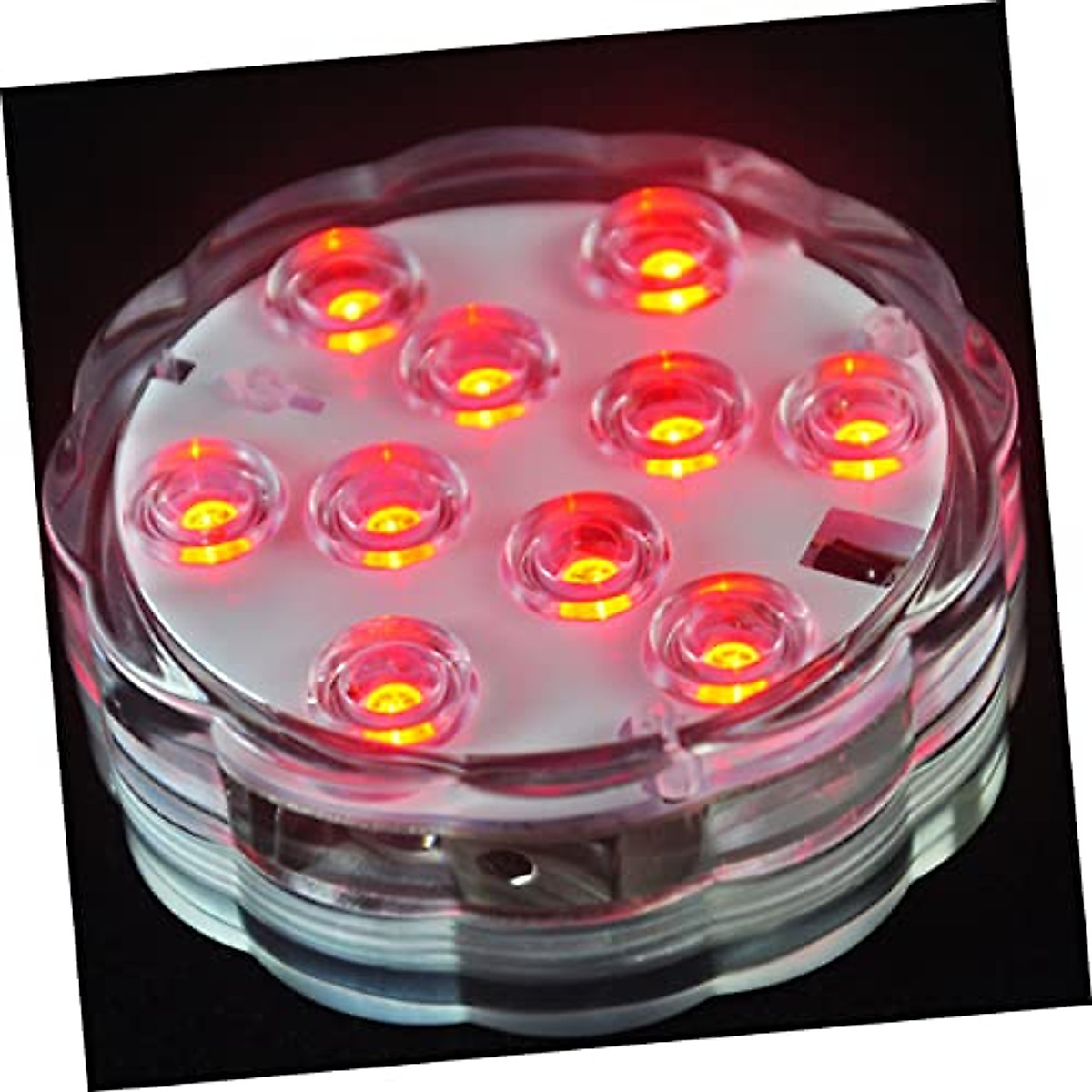 OSALADI 2 Sets Lighting LED Diving Hot Changing Submersible Underwater Aquarium Light Control Garden Aquariums Remote Pool Tub Fountain Pond Vase Fish Lamp with Decoration Base for Lights