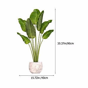 VOSAREA Green Plant Wall Decals 3D Potted Plant Wall Stickers Removable Bonsai Decals DIY Peel and Stick Art Murals for Bedroom Livingroom Office