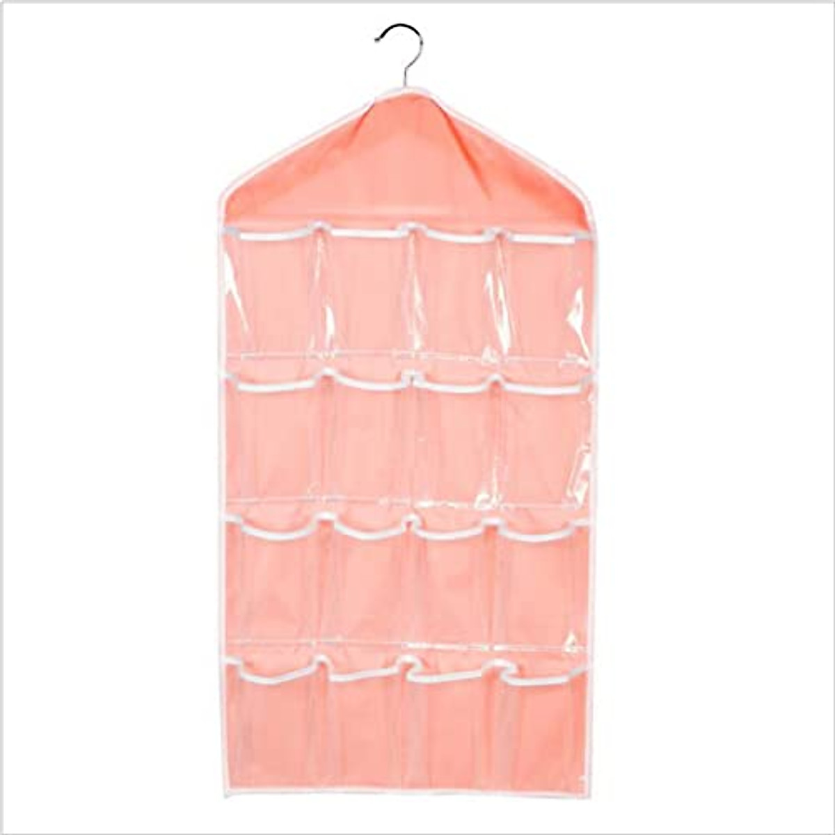 Cafuvv 1X 16 Pockets Door Hanging Bags Home Shoe Rack Hanger Storage Organizer for Underwear Socks Bras FK0