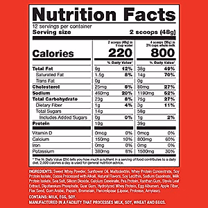 Naturade - All Natural Weight Gain Drink Mix - Gluten Free, Delicious Taste, 1600 Calories per Servings - Mass Gainer w/Carbohydrates & Protein - Chocolate, 20.3 Ounce (12 Servings).
