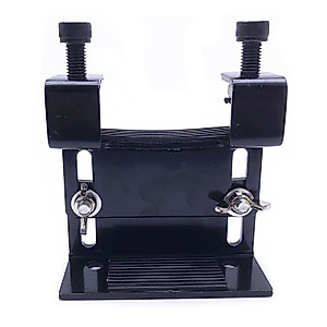 Jiayouy 4.3" Bass Drum Platform Lifter Fits 18" and 20" Bass Drums - Black Coated Steel