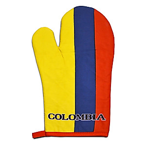 Colombia Kitchen & BBQ SetNew with Apron, Oven-mitt & Pot-holder