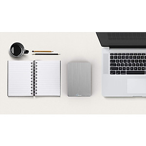 Sonnics 500GB Silver External Pocket Hard Drive USB 3.0 Compatible with Windows PC, Mac, Xbox ONE & PS4