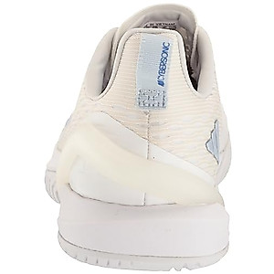 adidas Women's Adizero Cybersonic Sneaker, White/White/Halo Blue, 7.5