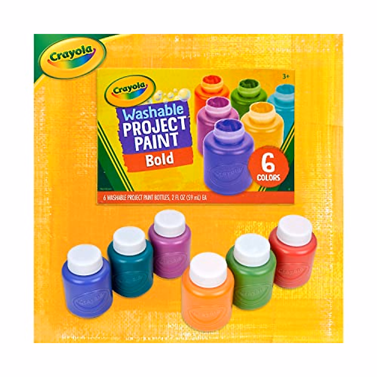 Crayola Washable Kids Paint Set - Vibrant & Nontoxic