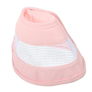 Yardwe 2pcs Compound Cone Collar Bonsai Tree for Aquarium Tank After Surgery Cat Collar Cats Supplies Soft Recovery Collar for Cats Cat Cone Cat Supply Cat Neck Circle PVC Pet Pink Pillow