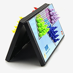 RAHYMA Weiping - Portable Magnetic Folding Chessboard Chinese Checkers Jumping Chess Set Board Game Toy Party Bag Fillers Product Statistics Code -997