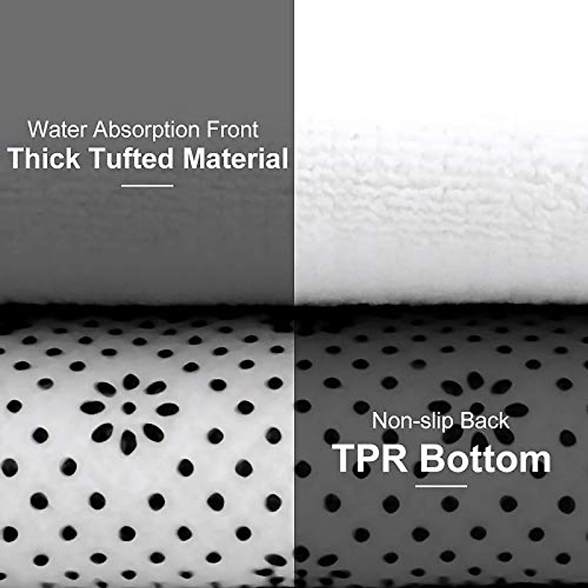 Personalized Your Own Area Rug, Customized Photo Text Carpets, Custom Soft Flannel Door Mats Decorative Home Garden Office Entry Welcome Rug (Circular - 23.6 in)