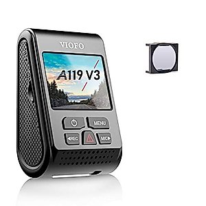 VIOFO A119 V3 2560 x 1600P Dash Camera with CPL 2022 Edition