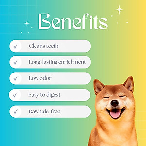 BFF Pet Supply Natural Bully Sticks - 6" Chew Sticks for Dogs - 100% Beef Chews, Free-Range, Grass-Fed, Low-Odor, Fully Digestible Rawhide-Free Treats - 5 Count