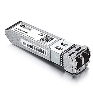 2 Pack 10Gb Multimode Module with 5m OM3 LC to LC Fiber Cable, 10GBase-SR SFP+ LC Transceiver Compatible for Cisco SFP-10G-SR, Meraki, Ubiquiti UF-MM-10G, Mikrotik, Netgear,D-Link,TP-Link and More