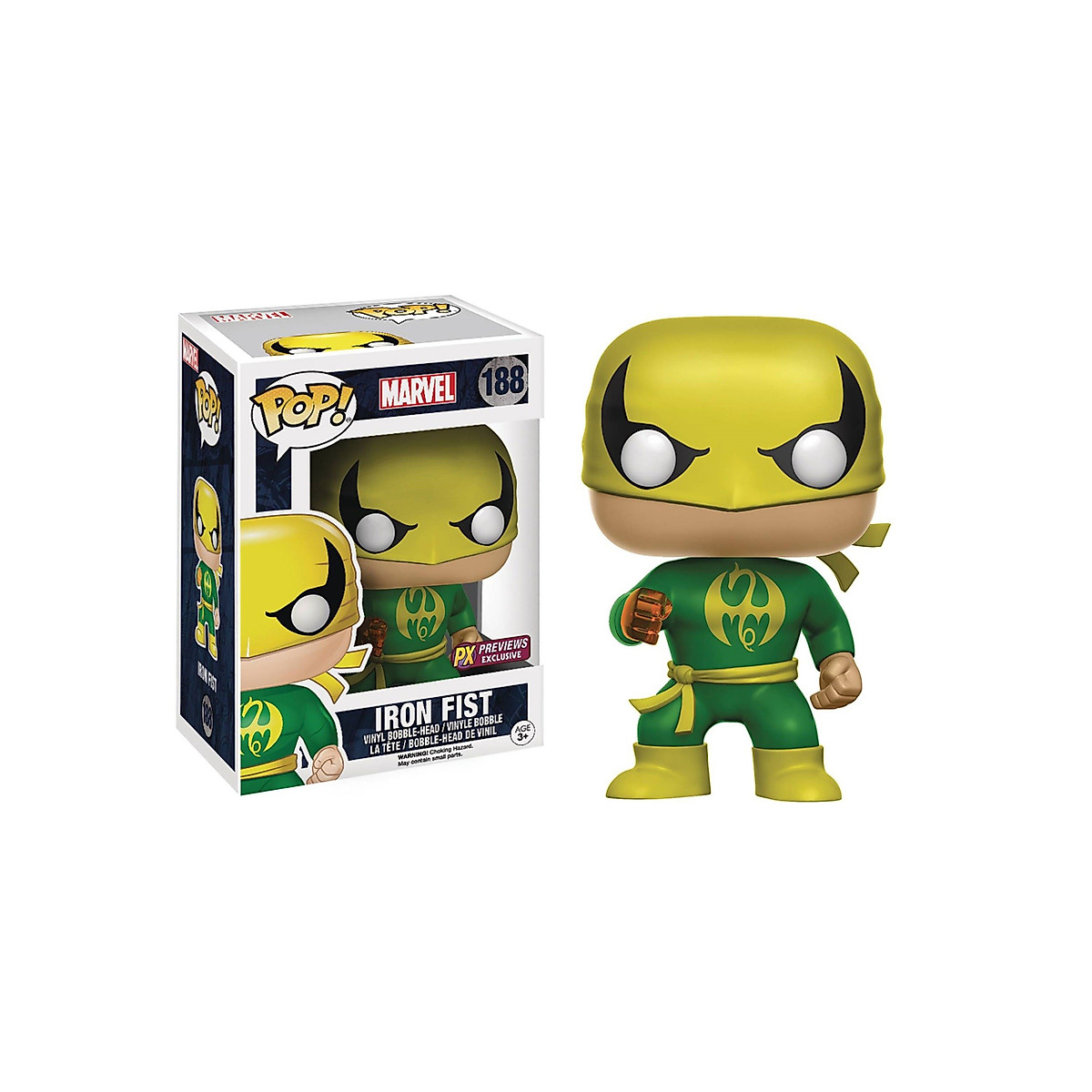 Funko Pop! Marvel Classic Iron Fist Vinyl Figure