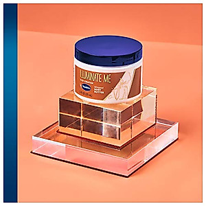 Vaseline Illuminate Me Body Butter Created for Melanin Rich Skin Whipped Body Butter Provides 24 Hour Moisturization for Dry Skin 11 oz
