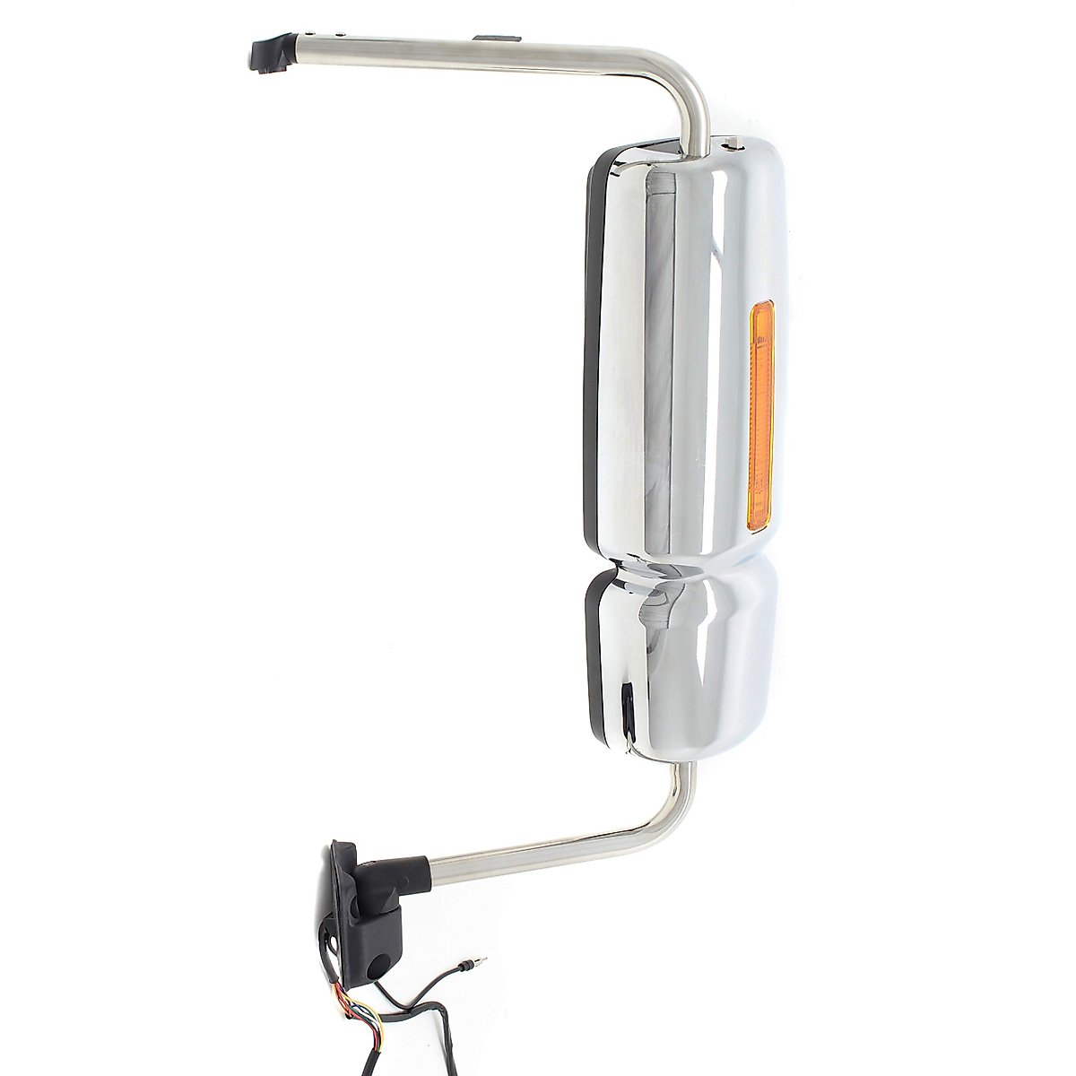 Kool Vue Driver & Passenger Side Power Heated Mirrors for International Durastar 2013 With Signal Light Chrome