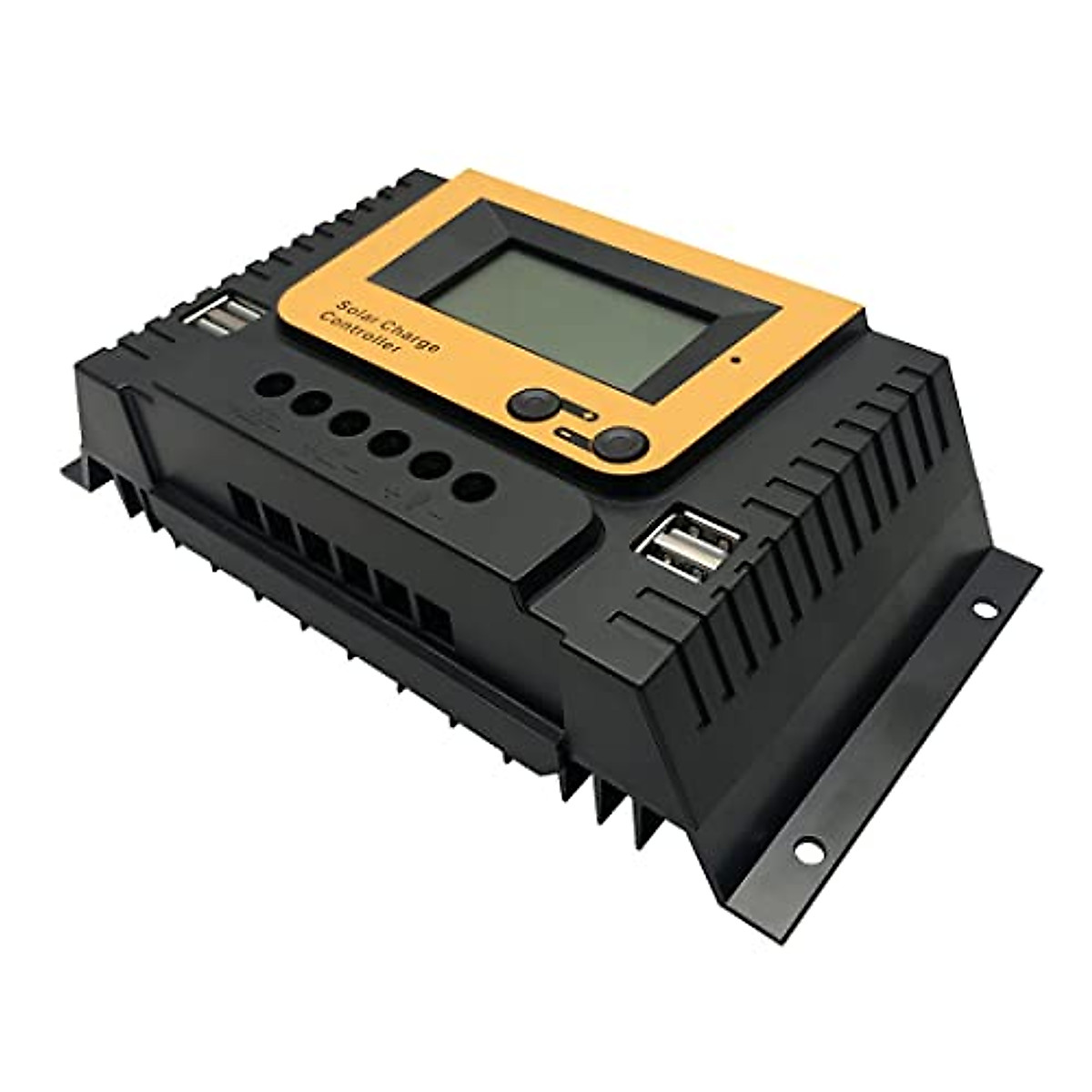 SOGTICPS 40A Charge Controller, PWM Solar Intelligent Controller Fit for Max 1920W Solar Power 12V 24V 36V 48V Lithium/AGM/Gel/Flooded Battery
