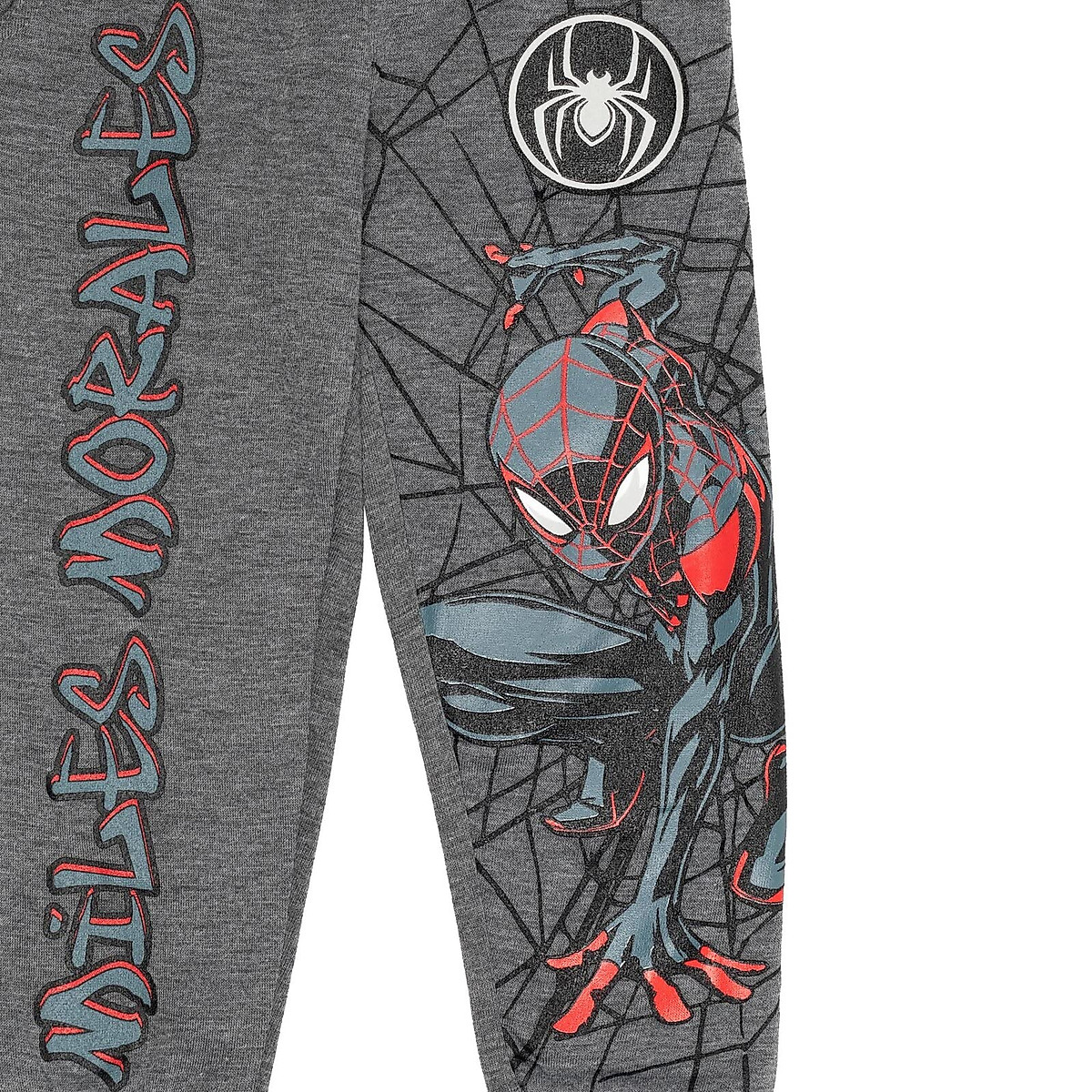 Marvel Spider-Man Venom Miles Morales Little Boys Fleece 3 Pack Pants / 7-8