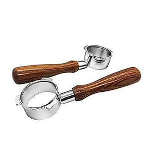 Bottomless Portafilter 54mm, Bottomless Naked Portafilter Compatible with Breville 8 Series and 54mm Breville Machines