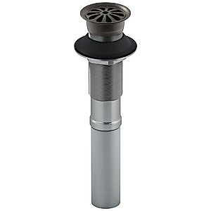 Kohler K-7129-2BZ Lavatory Grid Drain Less Overflow, Oil Rubbed Bronze