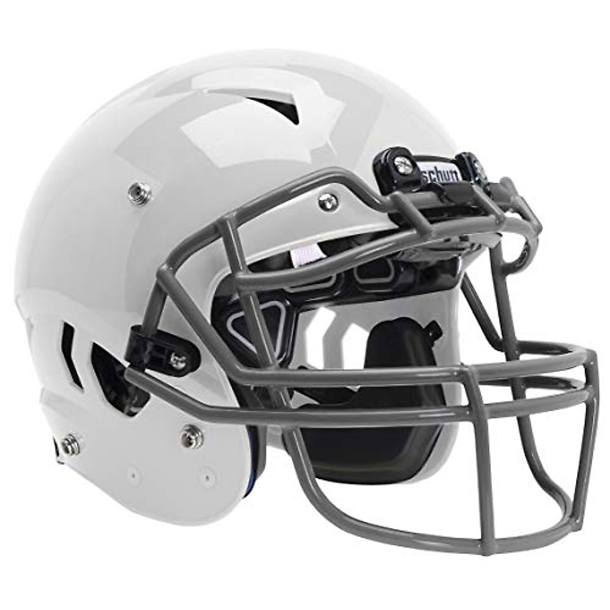 Schutt Sports Vengeance A11+ Youth Football Helmet with Facemask, White, Medium