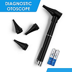 PrimaCare DS-9199 Nurse Essential Starter Kit with Handheld Travel Case, Black