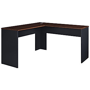 Ameriwood Home The Works L Desk, Cherry