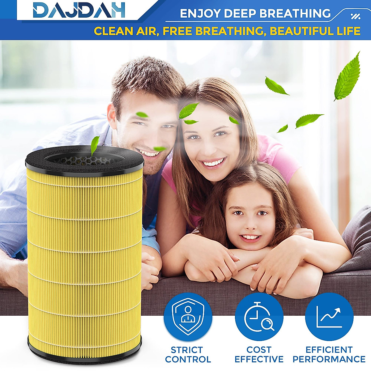 [Pet Allergy] AP-T30 Filter Compatible with Homedics Air Purifier Filter Replacement AP-T30FL AP-PET35FL Filter for Homedics Total Clean 5 in 1 Air Purifier AP-T30 AP-T30WT AP-PET35 and AP-PET35-WT