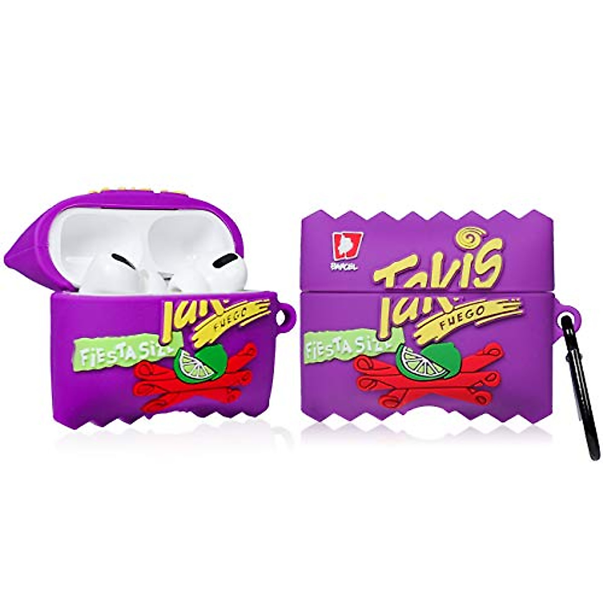 Sanyoo for Airpod Pro 2019/Pro 2 Gen 2022 Case Soft Silicone, Cute 3D Cartoon Kawaii Food Fun Funny Chic Fashion Cool Cover Air pods Shell for Girls Boys Women Teens Cases for AirPods Pro (Taki)