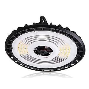 RuggedGrade 100 Watt - Corvus II Series - LED High Bay UFO - 14,500 Lumen - 4000K - DLC Premium 5.1