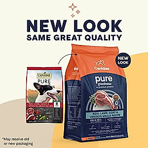 Canidae Pure Real Lamb, Goat & Venison Meals Recipe Adult Dry Dog 24 LB