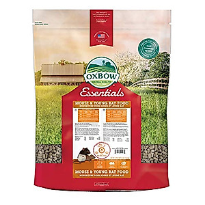 Oxbow Essentials Mouse Food/Young Rat Food - 25 lb.