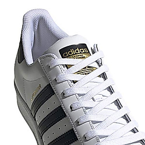 adidas Originals Men's Superstar Sneaker, White/Black/White, 8