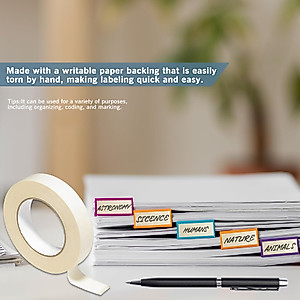 2 Pack White Artist Tape, Art Masking Artist Tape for Watercolor Painting Drafting Canvas Framing, Acid Free Low Tack Masking Tape 1 Inch Wide 360FT Long Total