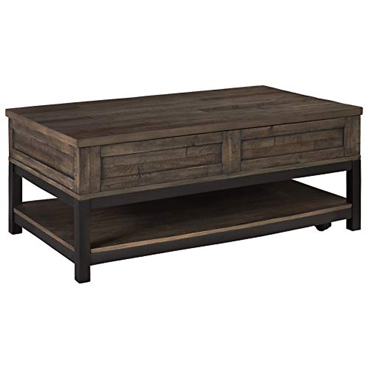 Signature Design by Ashley Johurst Rect Lift Top Cocktail Table, Brown