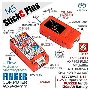M5StickC Plus ESP32-PICO Mini IoT Development Kit